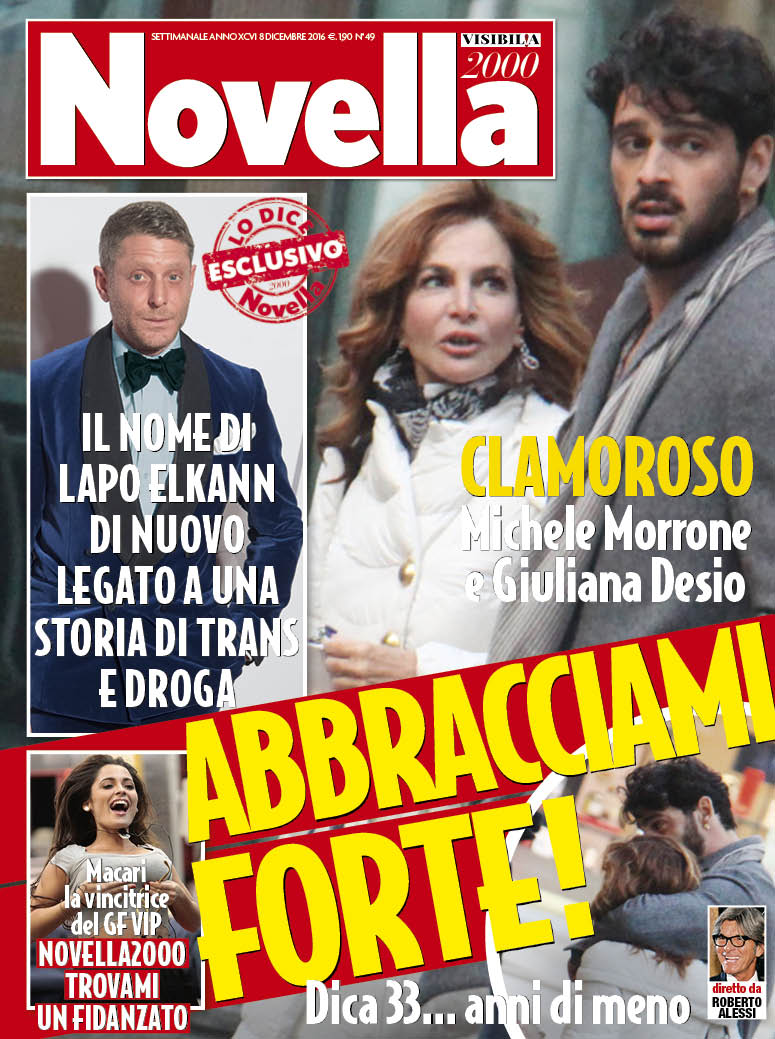 NOVELLA2000 È IN EDICOLA CON: clamoroso Giuliana De Sio con Michele ...