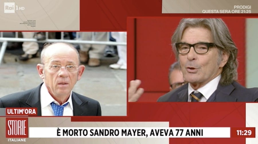 Morte Sandro Mayer: il ricordo del direttore di Novella 2000 Roberto Alessi