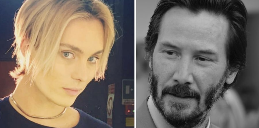 Keanu Reeves: nella vita privata dell'attore c'è il modello Roger Garth?