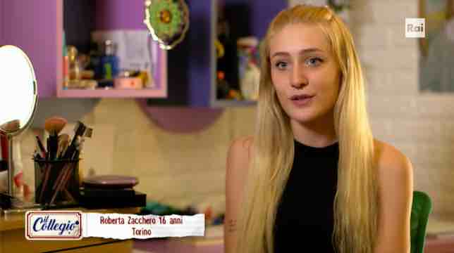 Chi è Roberta Maria Zacchero de Il Collegio 4? Eta, vita e Instagram