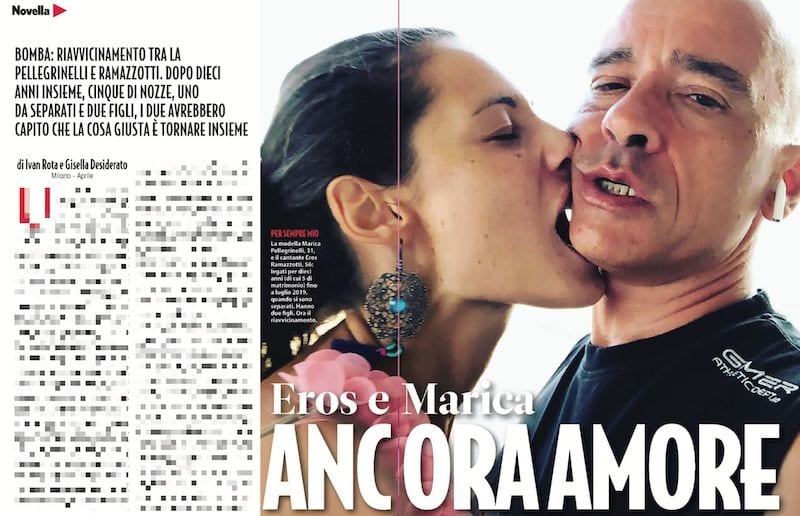 Eros Ramazzotti e Marica Pellegrinelli si stanno riavvicinando?