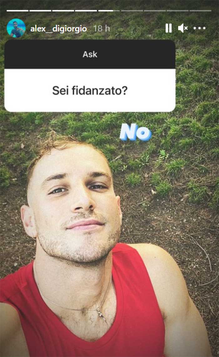 Alex Di Giorgio svela cosa pensa di Tommaso Zorzi