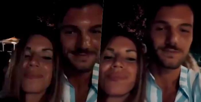 Jessica Mascheroni in compagnia del tentatore Davide (VIDEO)