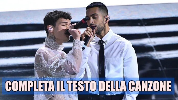 Completa il testo di "Brividi", la canzone di Mahmood e Blanco (QUIZ)