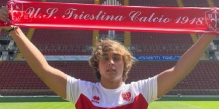 Paolo Bonolis, il figlio Davide nuovo giocatore della Triestina