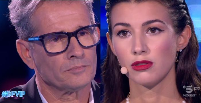 Marco Bellavia incontra Ginevra e le fa una richiesta