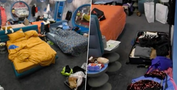 GF Vip 7, il disordine nelle stanze dei vipponi