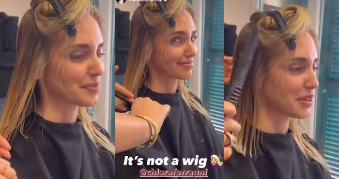 Chiara Ferragni, il video del momento in cui ha tagliato i capelli