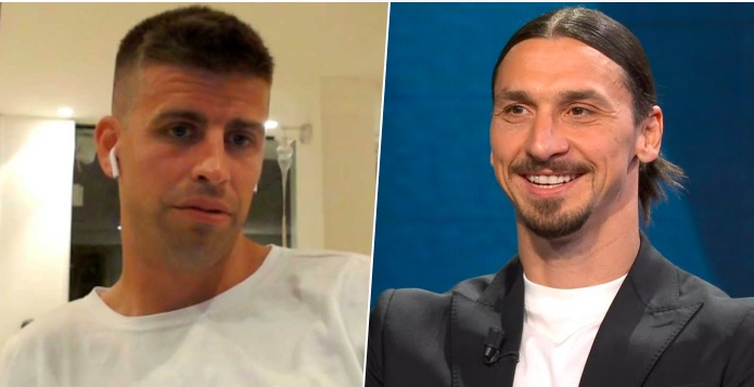 Gerard Pique svela la verità su una vecchia foto con Ibrahimovic