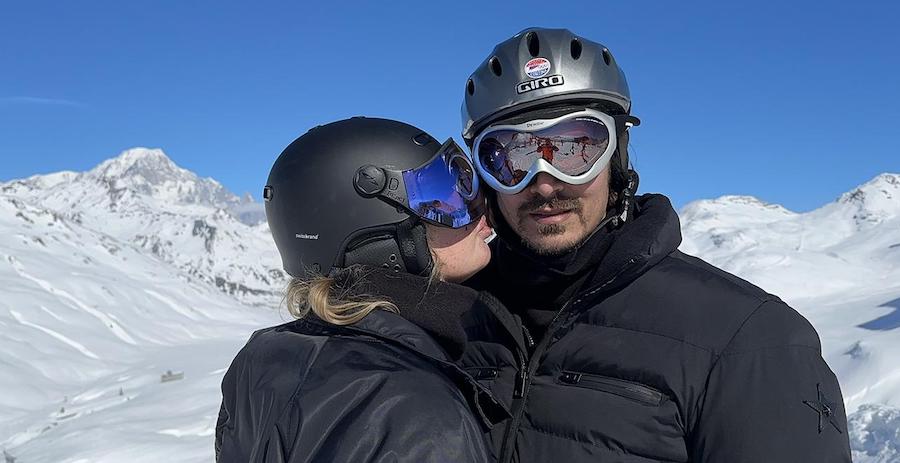 Lory Del Santo sulla neve con Marco Cucolo: addio crisi