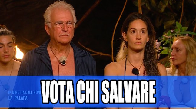 Isola Dei Famosi Helena O Marco Chi Vuoi Salvare Vota
