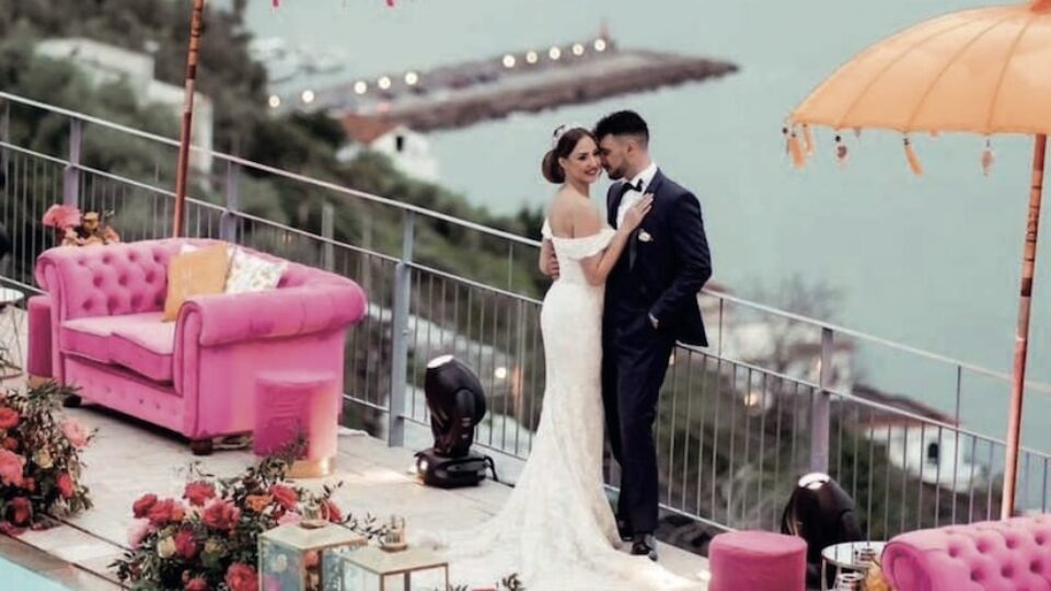 Alessia Aprea e Michael Cantore: nozze da favola in Costiera