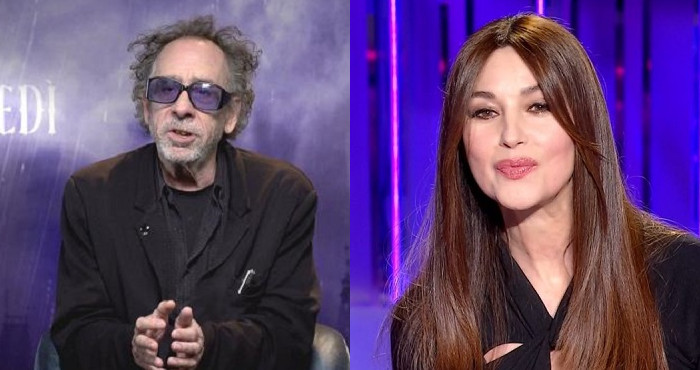 Monica Bellucci ufficializza la sua relazione con Tim Burton