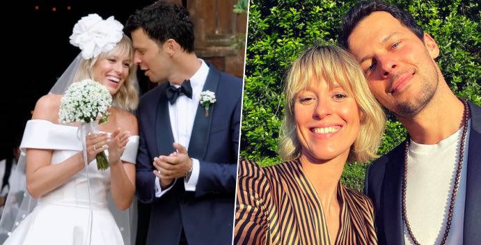 Federica Pellegrini festeggia l'anniversario con Matteo Giunta