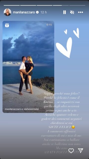 Manila Nazzaro e Stefano Oradei, il ballo al mare divide il web