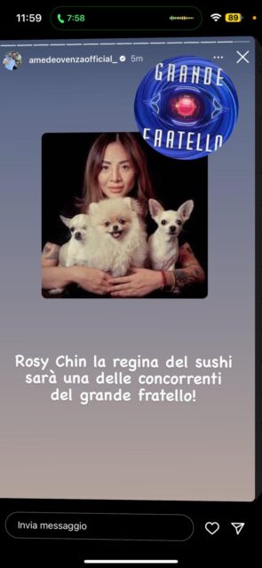 Grande Fratello, Rosy Chin concorrente nella nuova edizione?