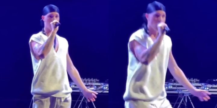 Wax, la sua ex ragazza tra il pubblico del suo concerto?