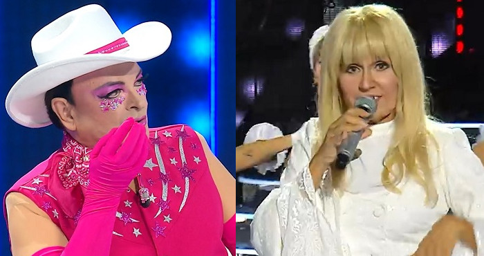 Maria Teresa Ruta imita Sylvie Vartan, ma Malgioglio la boccia