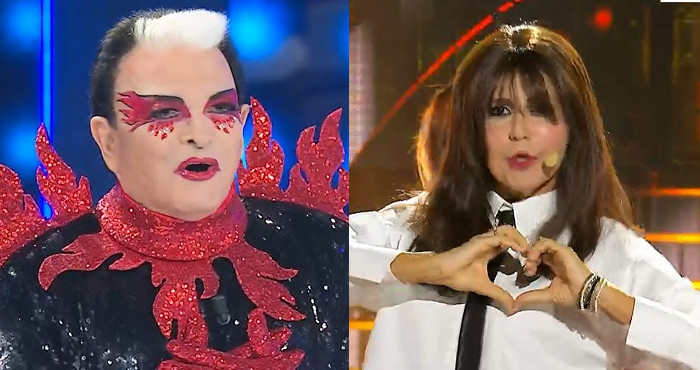 Maria Teresa Ruta come Ambra Angiolini, Malgioglio la boccia