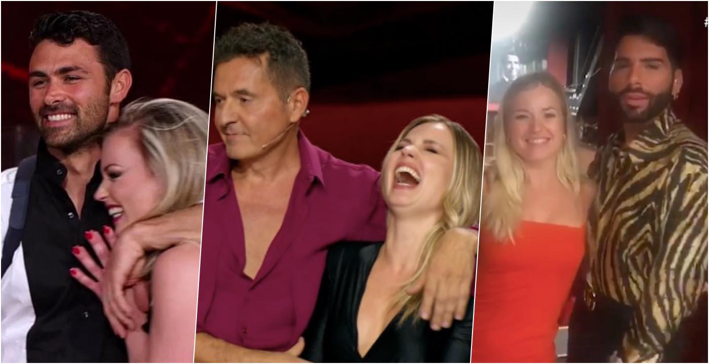 Anastasia Kuzmina dà i voti ai suoi partner di Ballando