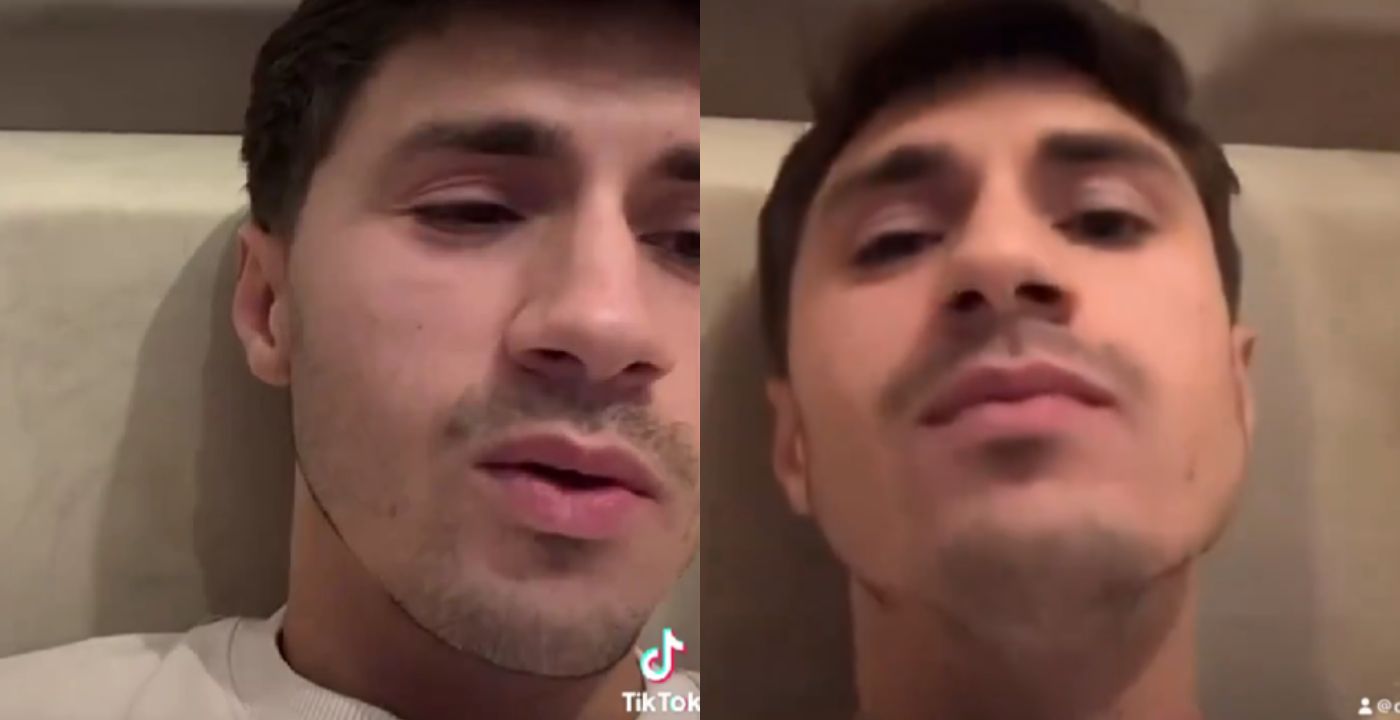 Mirko Brunetti si commuove guardando Perla Vatiero al GF