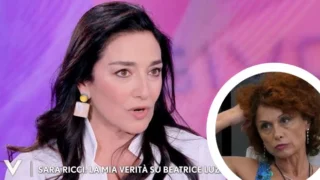 Sara Ricci torna ad attaccare Beatrice Luzzi a Verissimo