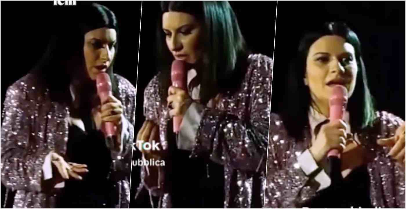 Laura Pausini, fan le chiede di cantare per l'ex: l'epica reazione