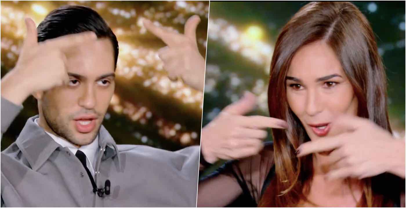 Mahmood, Silvia Toffanin replica la coreografia di Tuta Gold