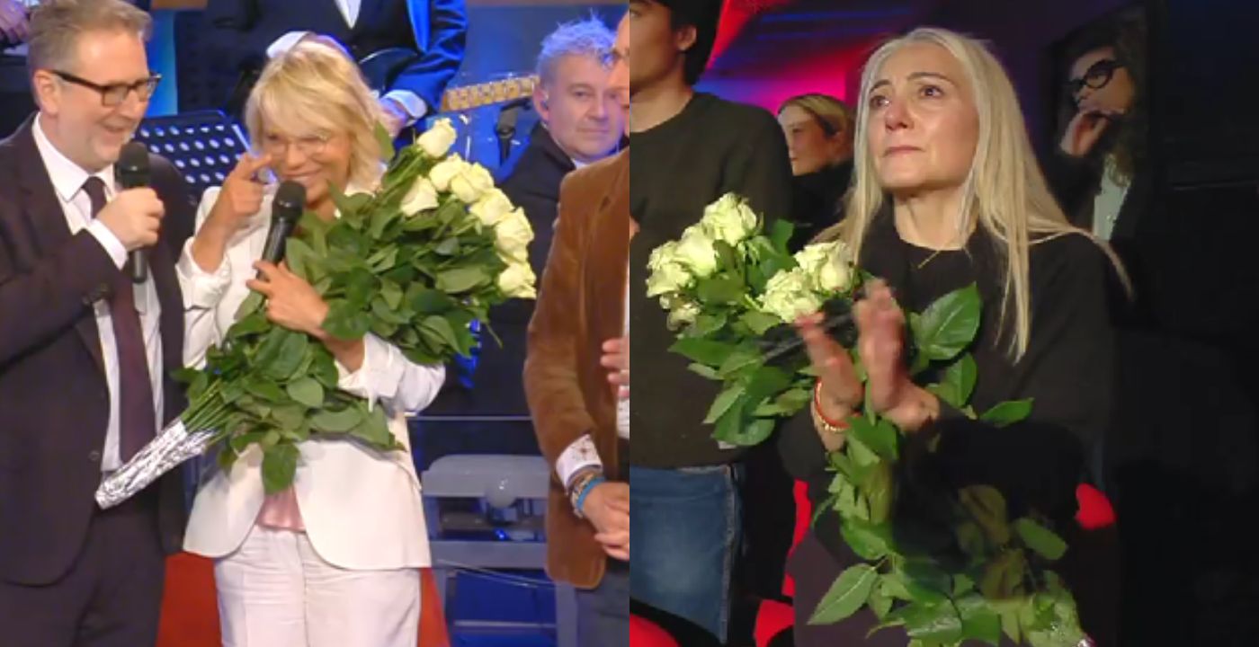 Maria De Filippi dona i suoi fiori a Camilla Costanzo (VIDEO)
