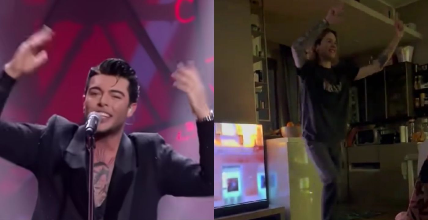 Matthew ricrea la coreografia di Un ragazzo una ragazza (VIDEO)