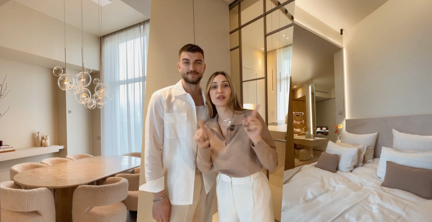 Beatrice Valli e Marco Fantini mostrano la loro nuova casa