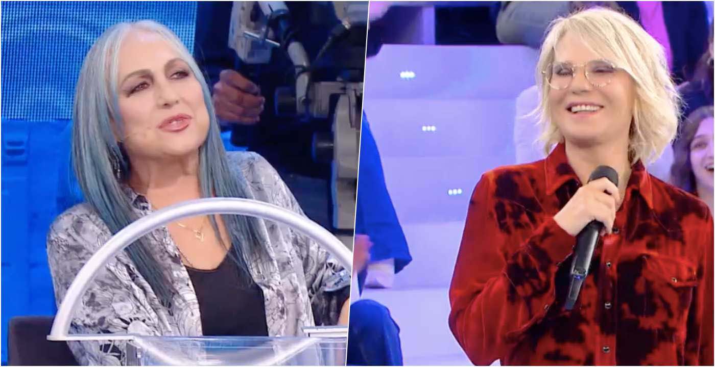 Maria De Filippi scherzosa propone il Trono Over alla Celentano