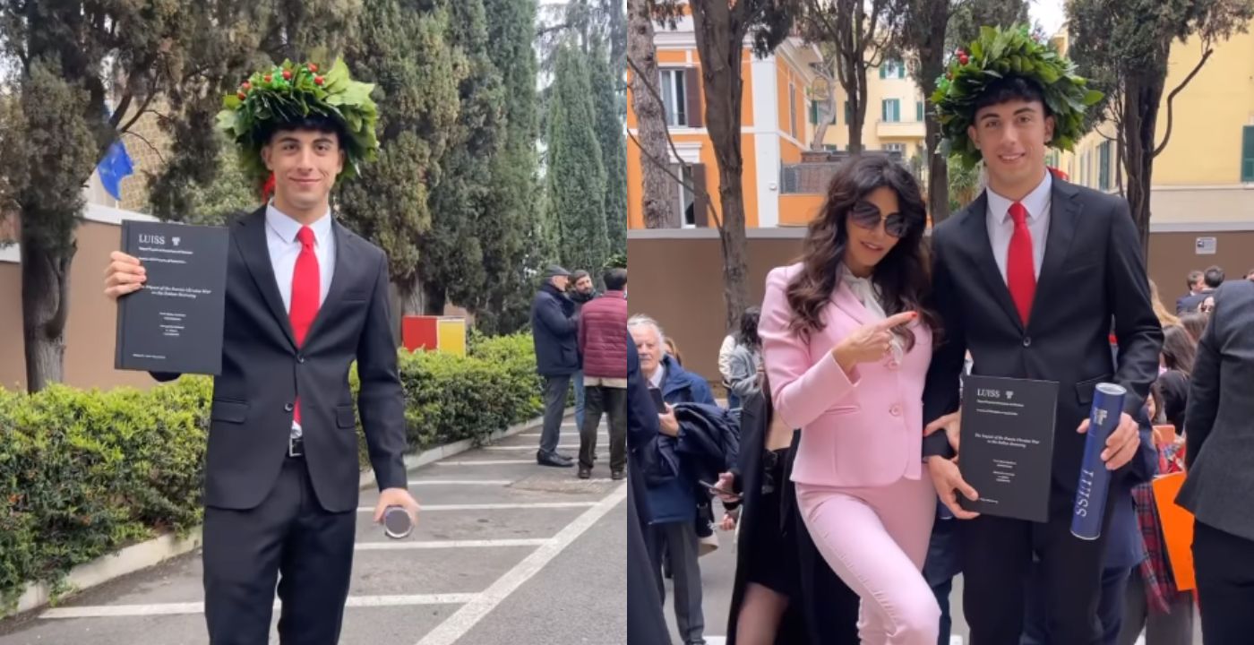 Carmen di Pietro, il figlio Alessandro si è laureato (FOTO) Carmen di Pietro, il figlio Alessandro si è laureato (FOTO)