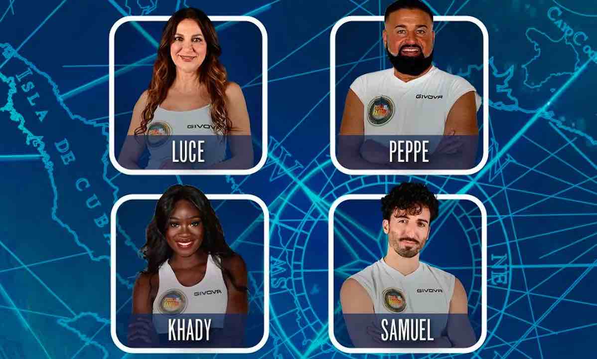 Isola dei Famosi: Khady, Luce, Peppe o Samuel, chi vuoi salvare?