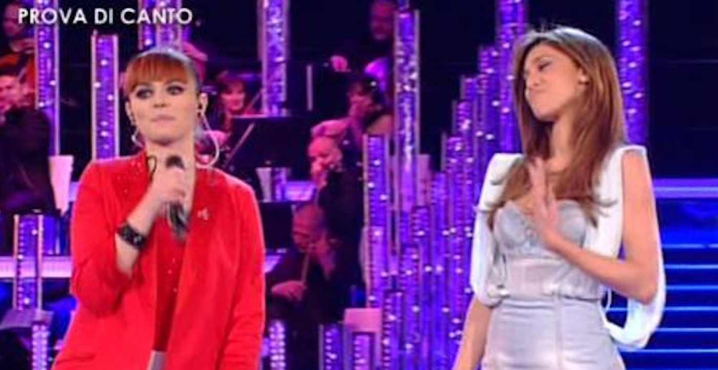 Annalisa, quando ad Amici cantò con Belen Rodriguez