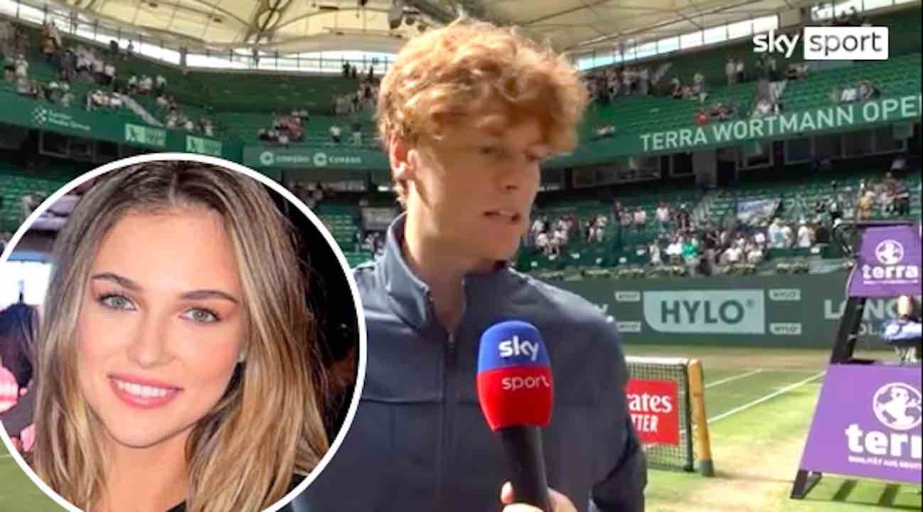 Sinner vince ancora e fa una dedica alla nuova fidanzata