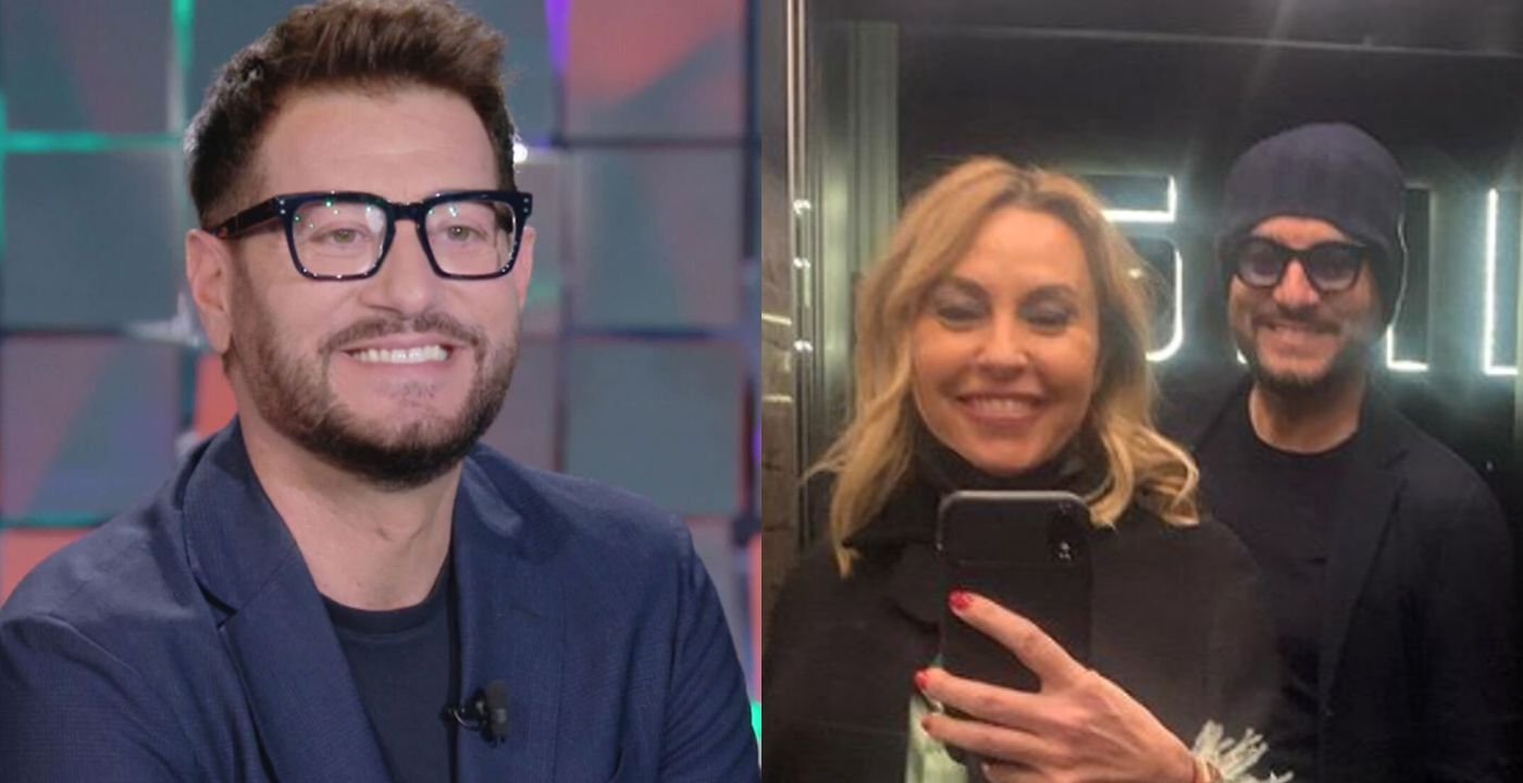 Enrico Papi paparazzato mentre bacia una donna che non è sua moglie | lei è un’ex Miss Italia