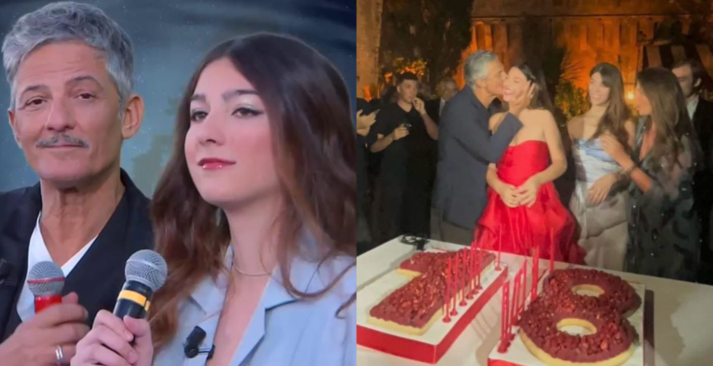 Fiorello si commuove alla festa di 18 anni della figlia Angelica