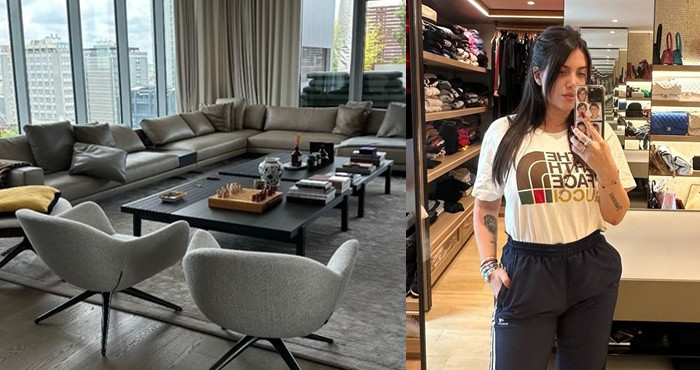 Wanda Nara unisce quattro appartamenti e si crea un super attico da sogno a Milano FOTO