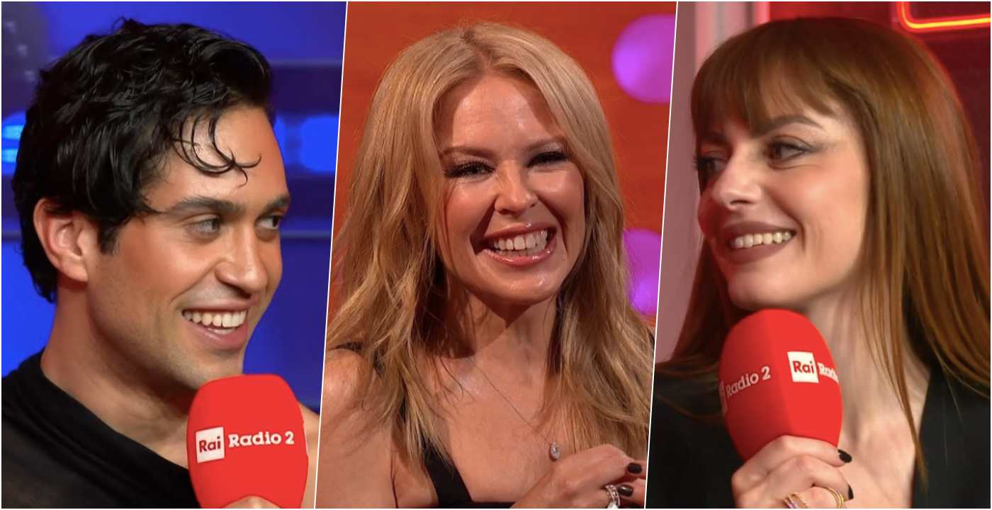 Annalisa e Mahmood finiscono nella playlist di Kylie Minogue