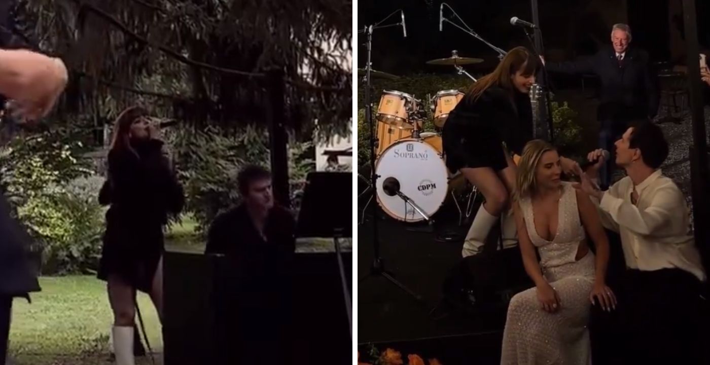 Annalisa canta al matrimonio dell'ex Davide Simonetta (VIDEO)