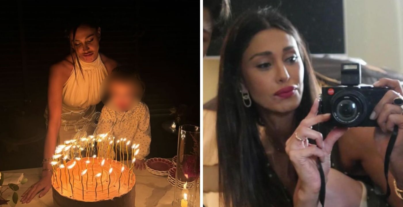 Belen Rodriguez compie 40 anni e festeggia con la famiglia