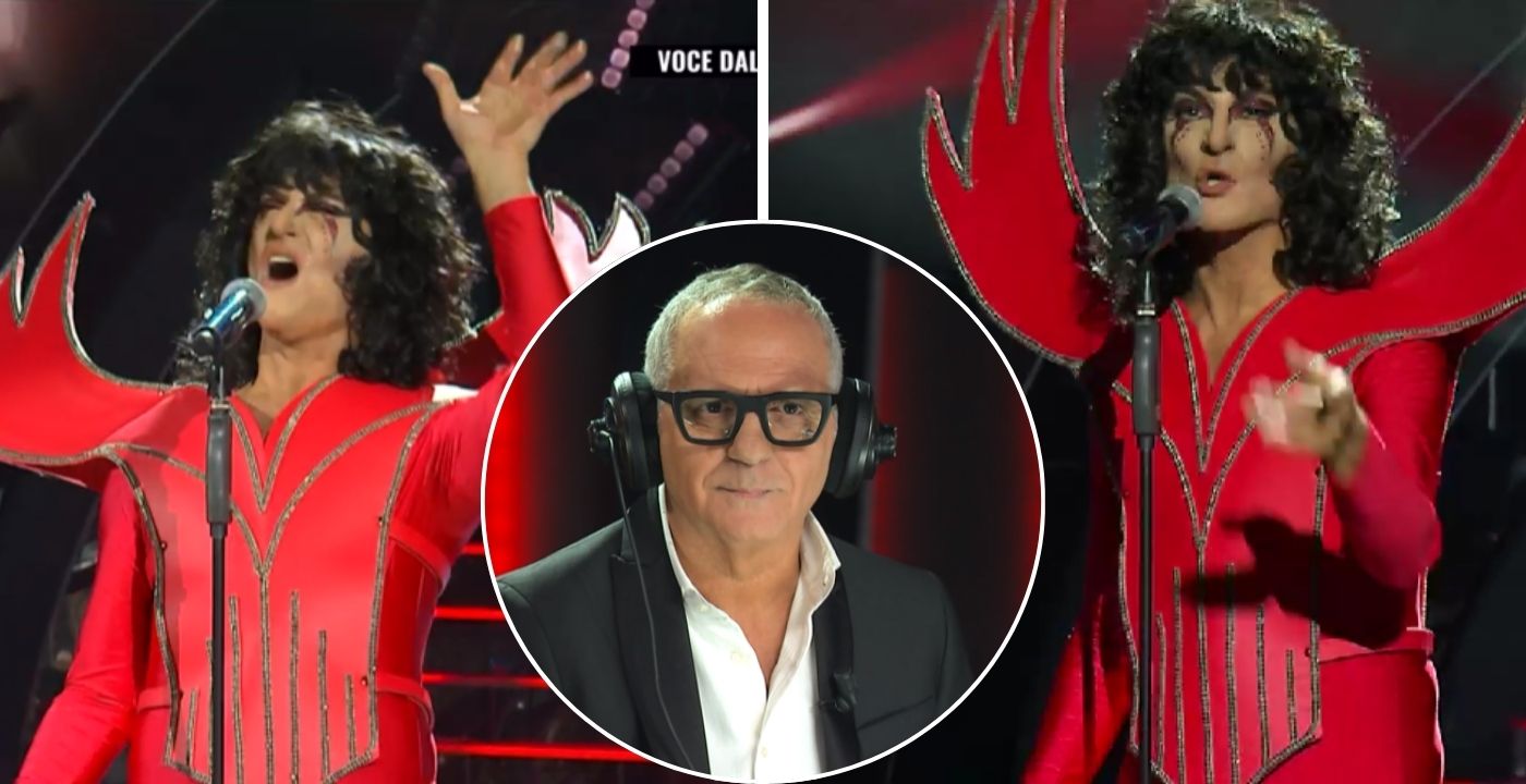Simone Annicchiarico imita Renato Zero a Tale e Quale Show