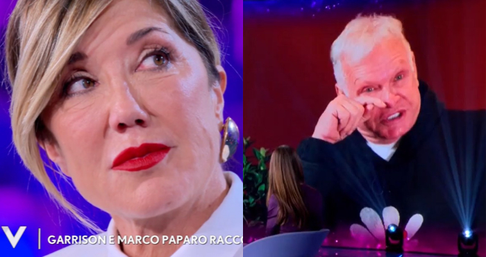 Garrison e Maura Paparo si ritrovano a Verissimo e si commuovono