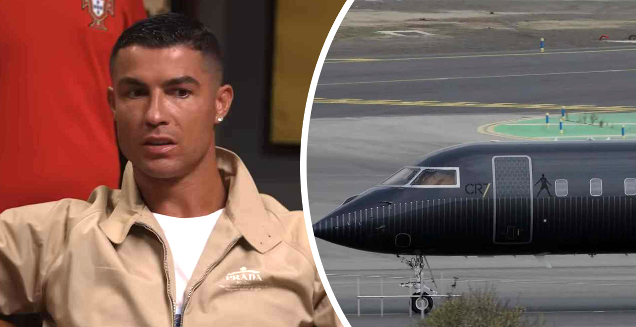Cristiano Ronaldo si è regalato un nuovo jet di lusso