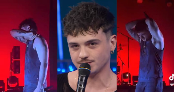 Olly in lacrime mentre i fan cantano una sua canzone (VIDEO)
