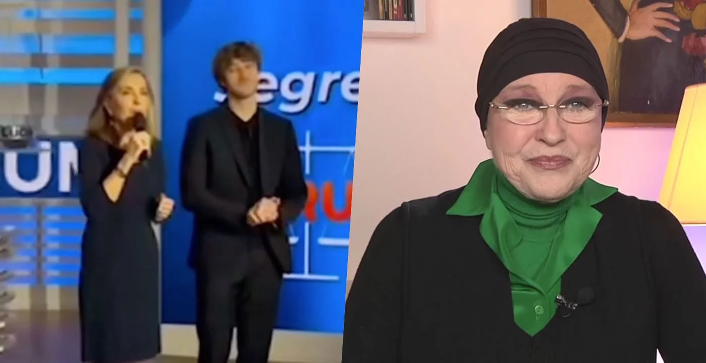 Barbara Palombelli annuncia che Eleonora Giorgi sta per lasciarci