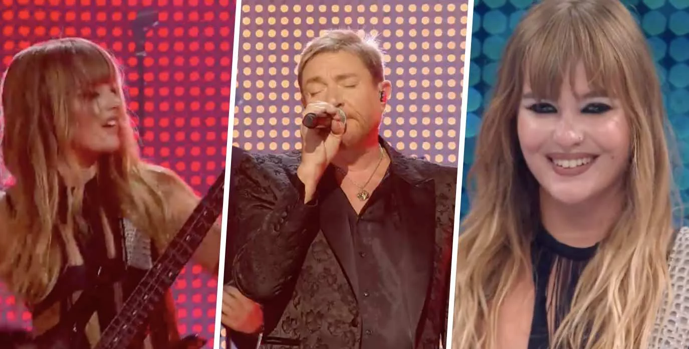 Victoria De Angelis suona all'Ariston con i Duran Duran!