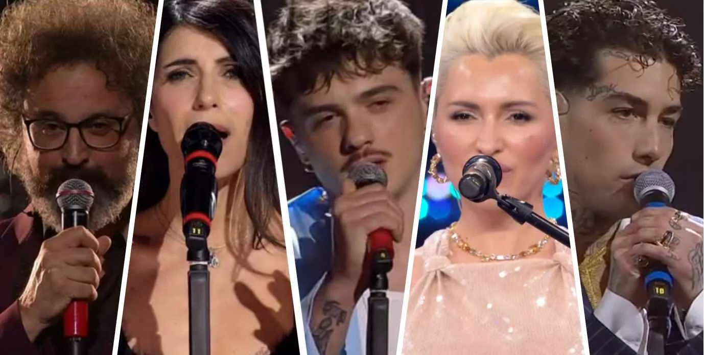 Sanremo 2025, chi sale e chi scende! La classifica delle canzoni