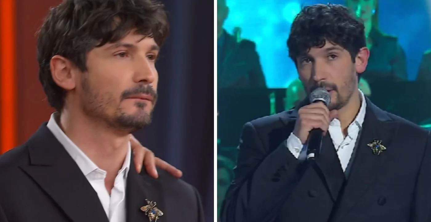 Pierdavide Carone canta il suo nuovo inedito a Ora o mai più